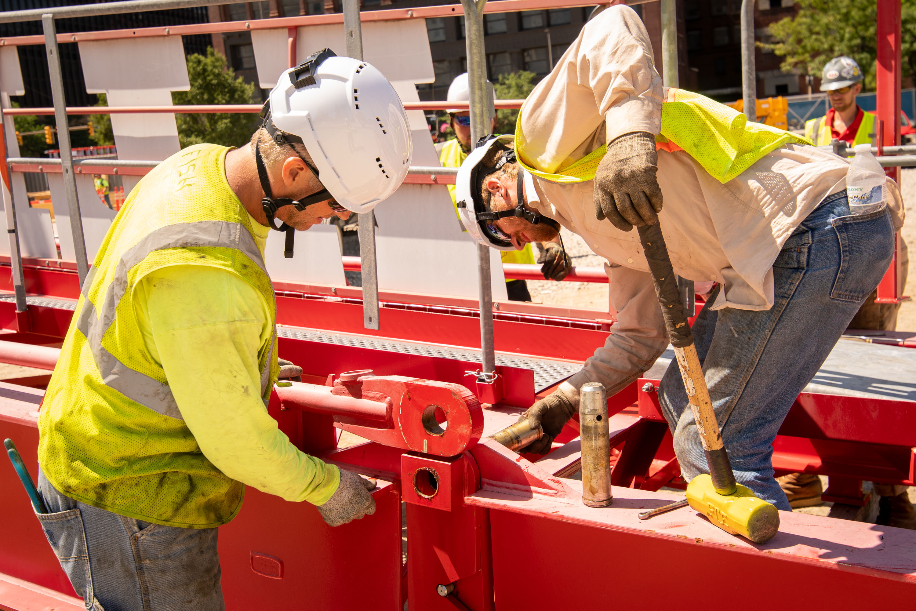 July 2022: Tower Crane Assembly