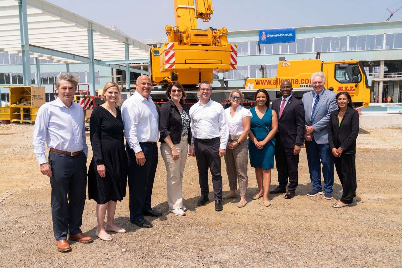 Topping-Off Ceremony at Sherwin-Williams New Global R&D Center Marks ...